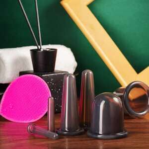 7Pcs Cupping set za lice za masažu lica oko očiju, facial cupping set ...